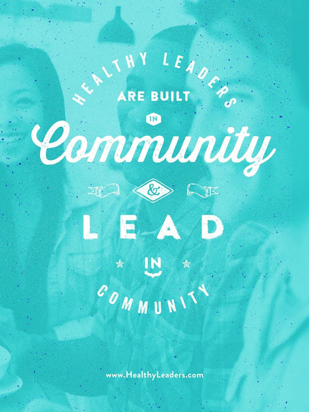 Leaders are Built in Community Poster – Strategic Press